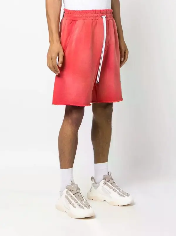Amiri Logo-print Drawstring-waistband Shorts