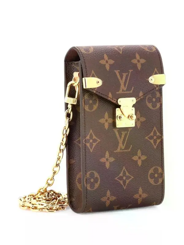 LOUIS VUITTON Monogram Canvas Metis Phone Pouch On Chain Shoulder Bag