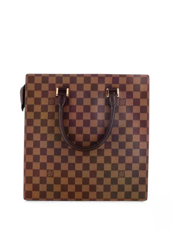 LOUIS VUITTON Venice Sac Plat Damier Pm Tote Bag - Brown
