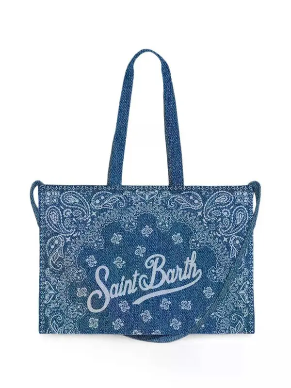 MC2 SAINT BARTH Essential Bandana-print Tote Bag