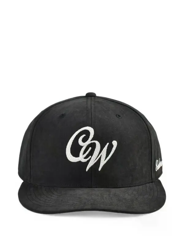 CEDARWOOD Logo-embroidered Snapback Baseball Hat - Black