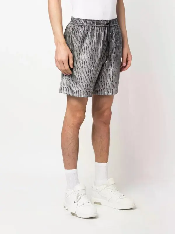 Amiri Graphic-print Drawstring Shorts