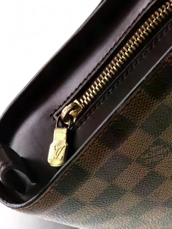 LOUIS VUITTON Pochette Saint Louis Damier Clutch Bag