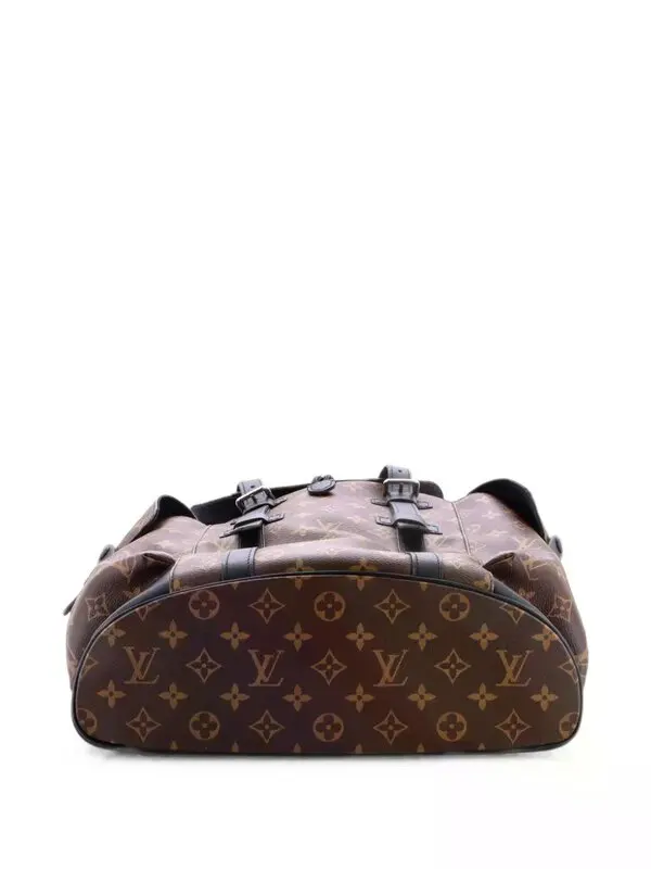 LOUIS VUITTON Christopher Macassar Monogram Canvas Mm Backpack
