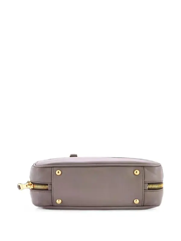 Miu Miu Arcadie Top Handle Bag Leather Large Satchel