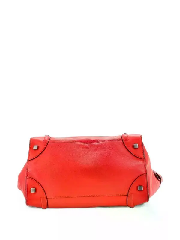 Celine Luggage Bag Grainy Leather Mini Tote Bag