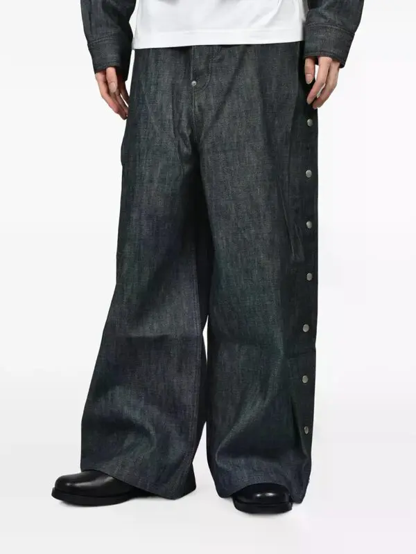 RIVET & HIDE Super Baggy Side-snap Jeans