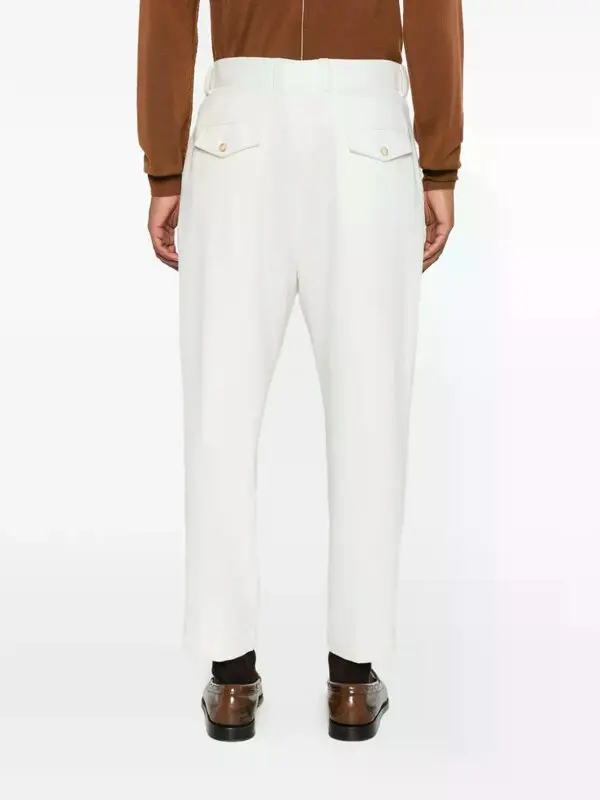 Eleventy Pleated Tapered Trousers