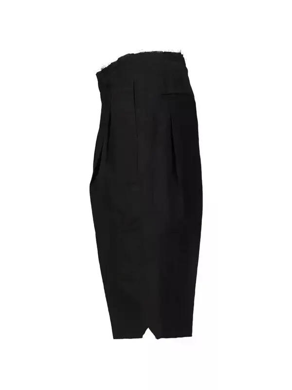 BIBLIOTHERK Raw-edge Balloon Shorts