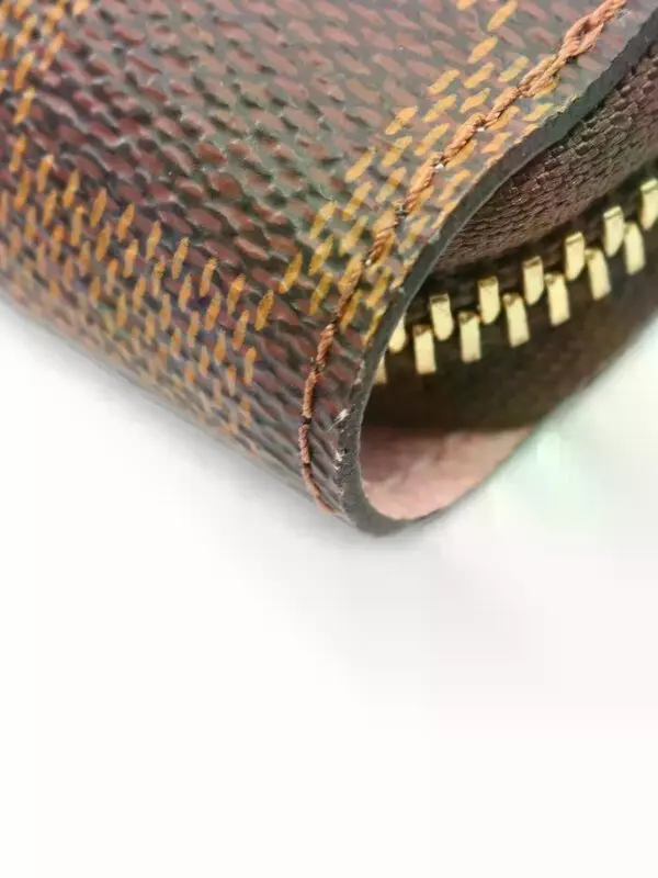 LOUIS VUITTON 2019 Damier Ebene Zippy Wallet