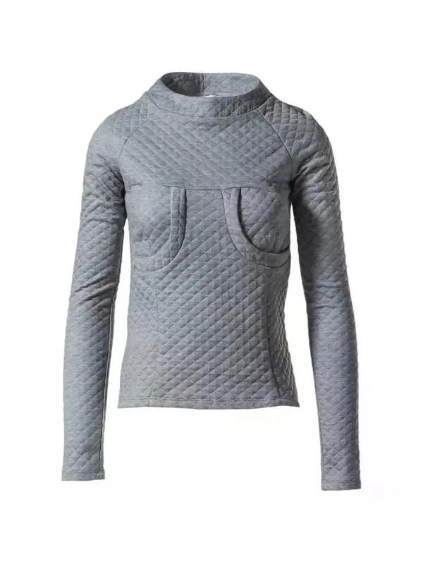 LUCILA SAFDIE Dakota Quilted Jersey Top