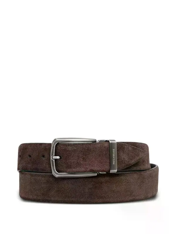 Paul & Shark Suede Buckle-fastening Belt - Brown