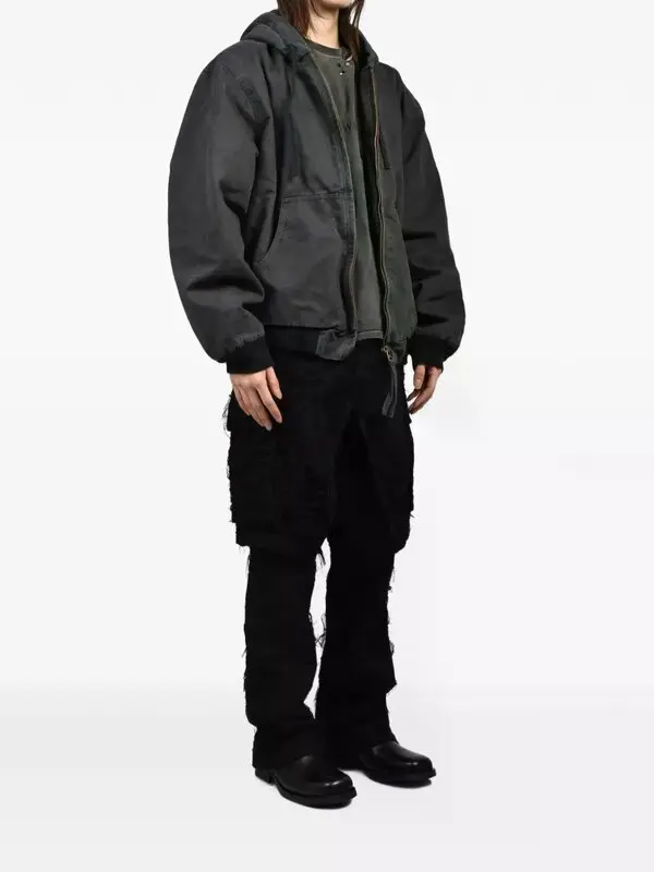TROUBLED WATERS Gas Mask Hooded Jacket