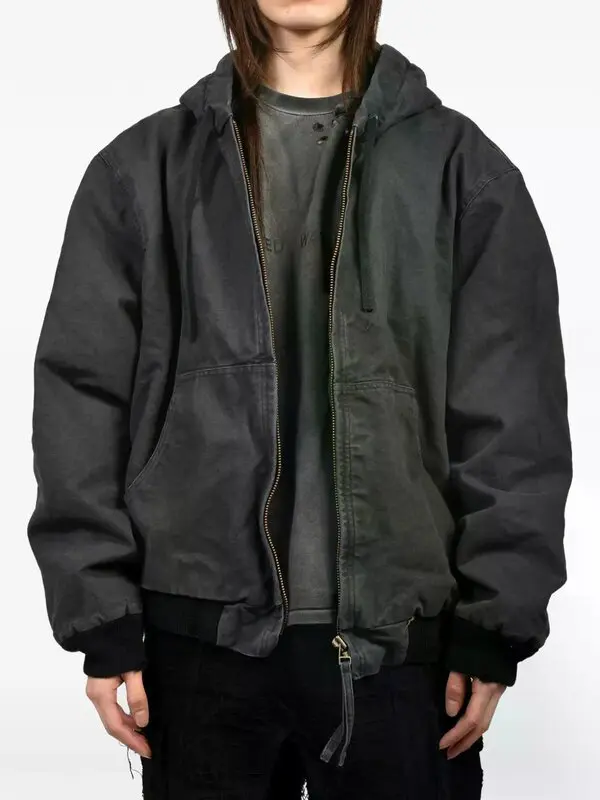 TROUBLED WATERS Gas Mask Hooded Jacket