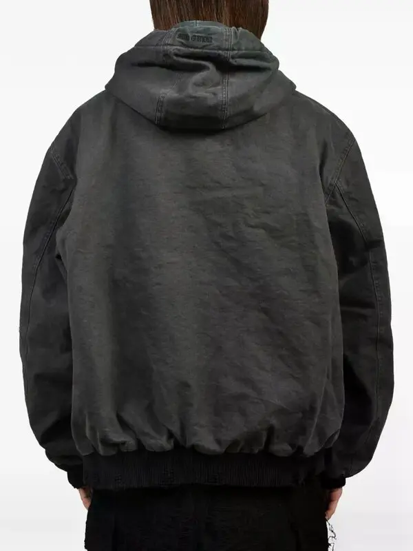 TROUBLED WATERS Gas Mask Hooded Jacket