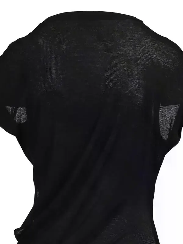 MUKCYEN Asymmetric Cutout T-shirt