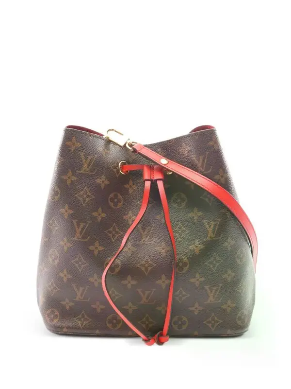 LOUIS VUITTON Monogram Neo Noé Shoulder Bag - Brown