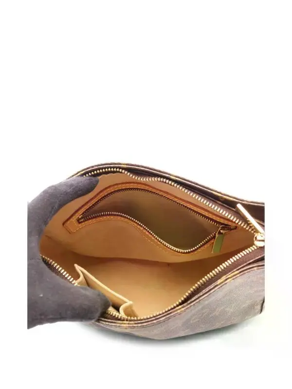 LOUIS VUITTON 2001 Mm Looping Monogram Canvas Tote Bag - Brown