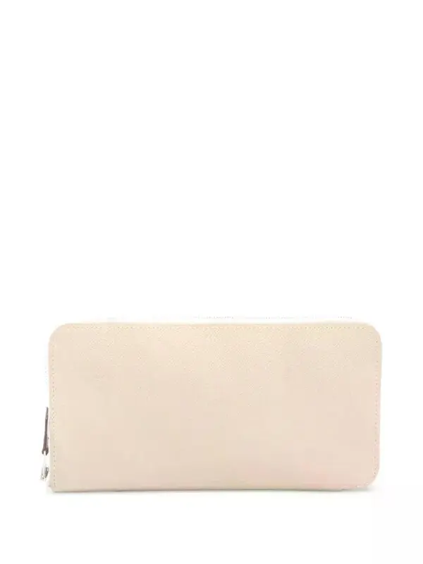 Hermès Azap Leather Wallet - Neutrals