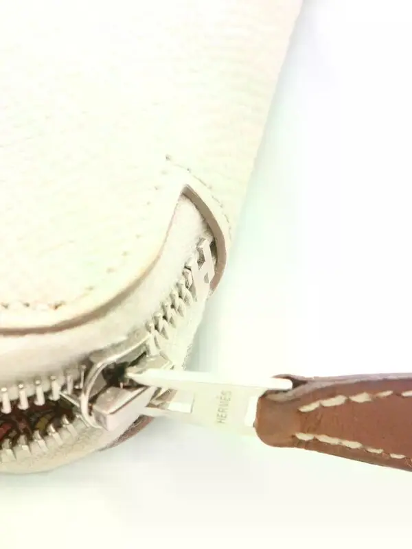 Hermès Azap Leather Wallet - Neutrals