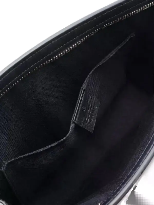 Gucci 2010s Gg Supreme Web Clutch Bag - Grey