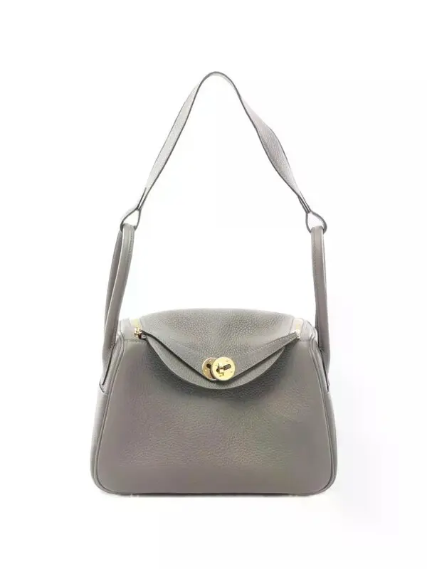 Hermès 2022 26 Lindy Shoulder Bag - Grey