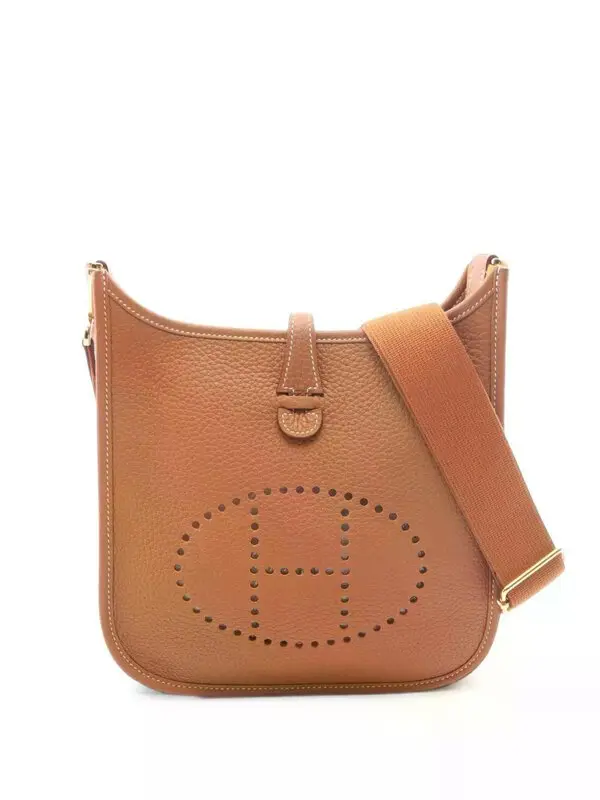 Hermès 23 Evelyne Leather Shoulder Bag - Brown