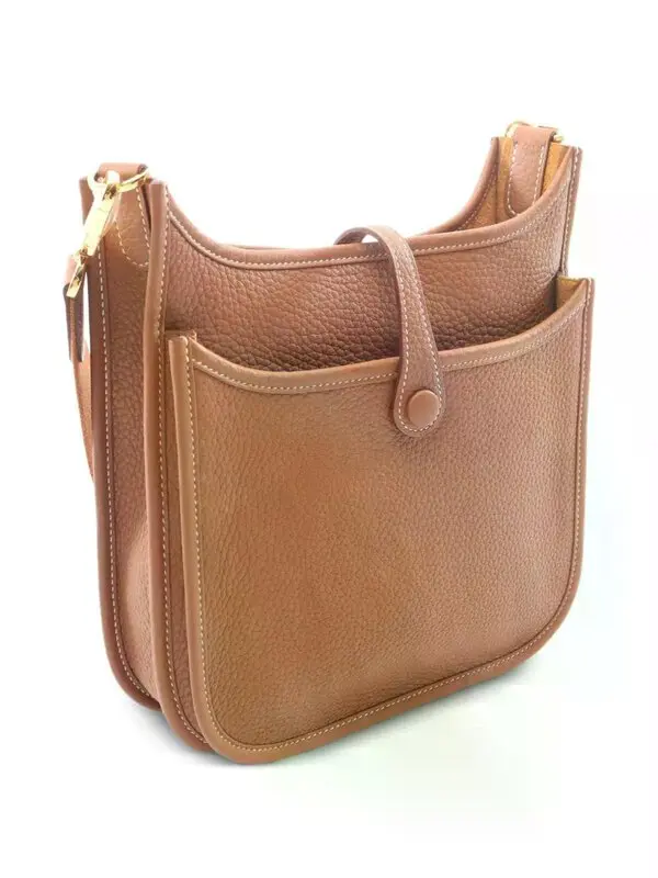 Hermès 23 Evelyne Leather Shoulder Bag - Brown