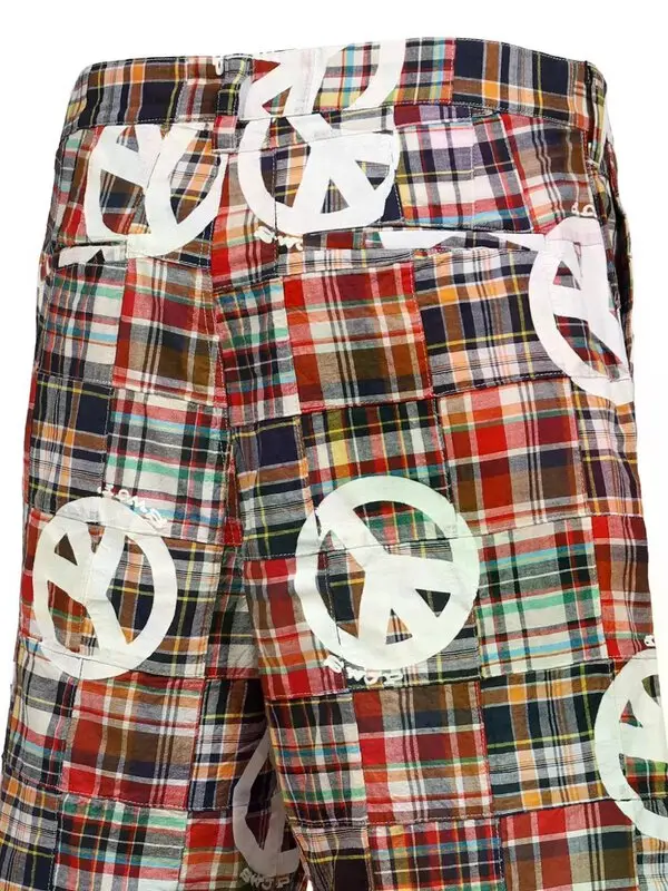 SWJP Madras Patchwork Shorts
