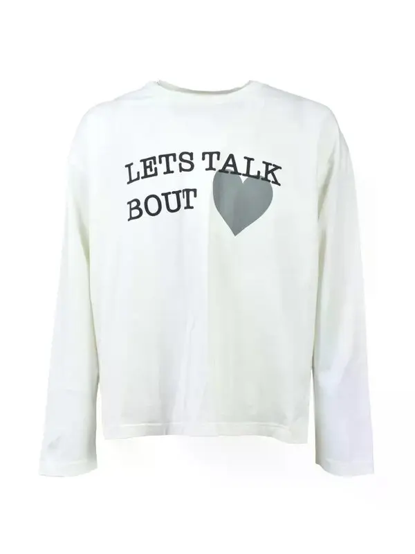 CEDARWOOD Ats Slogan-print Long-sleeve T-shirt