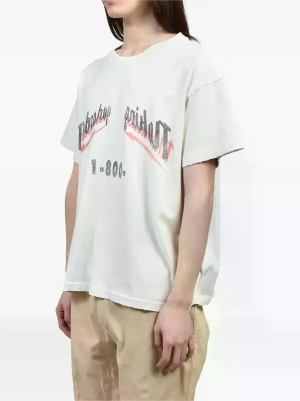 NO BISHOP NO KING Graphic-print T-shirt