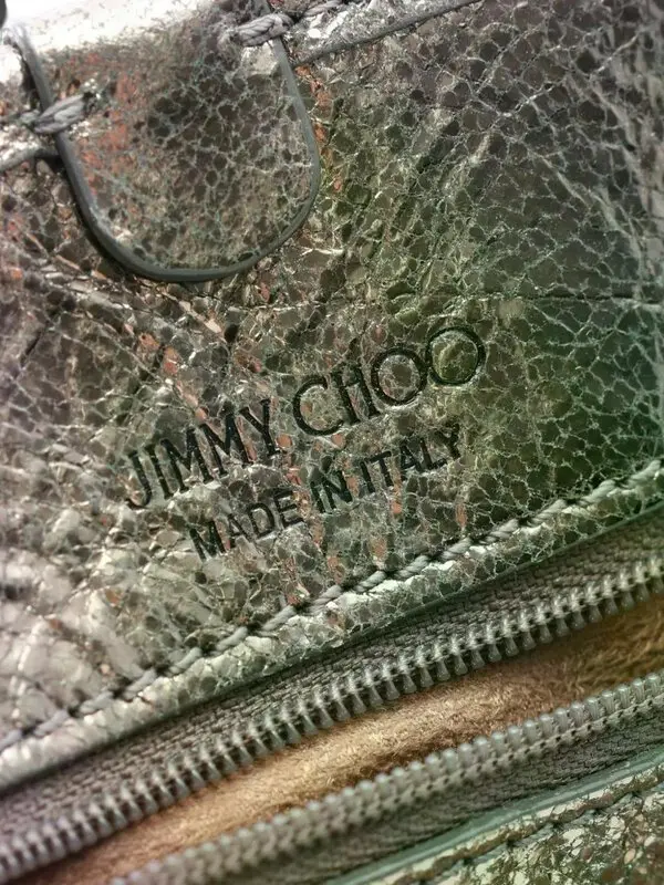JIMMY CHOO 2000s Sasha Star-studded Tote Bag