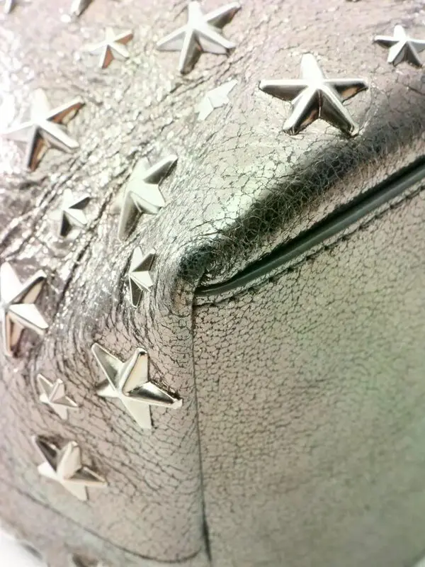 JIMMY CHOO 2000s Sasha Star-studded Tote Bag