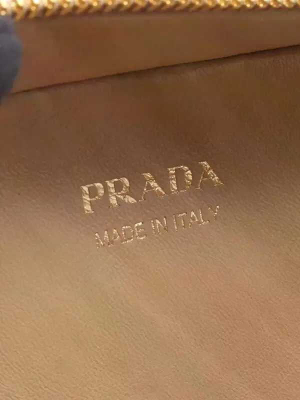 Prada 2020s Logo-plaque Leather Shoulder Bag