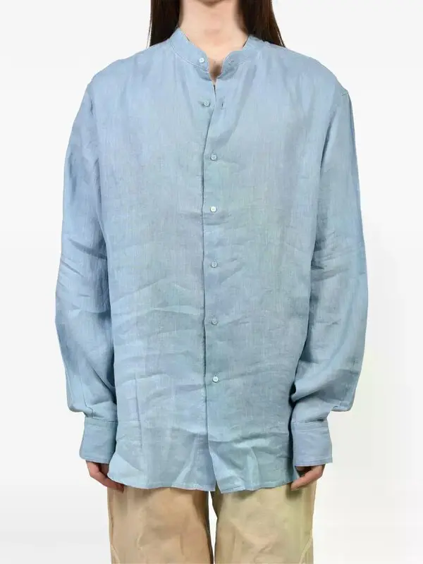 NO BISHOP NO KING Linen Shirt