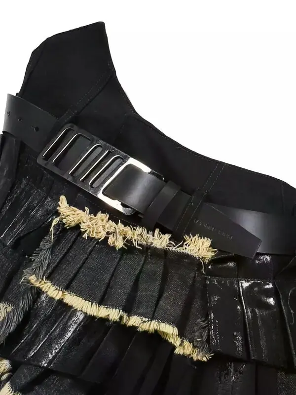 ONRUSH Asymmetric Layered Mini Skirt
