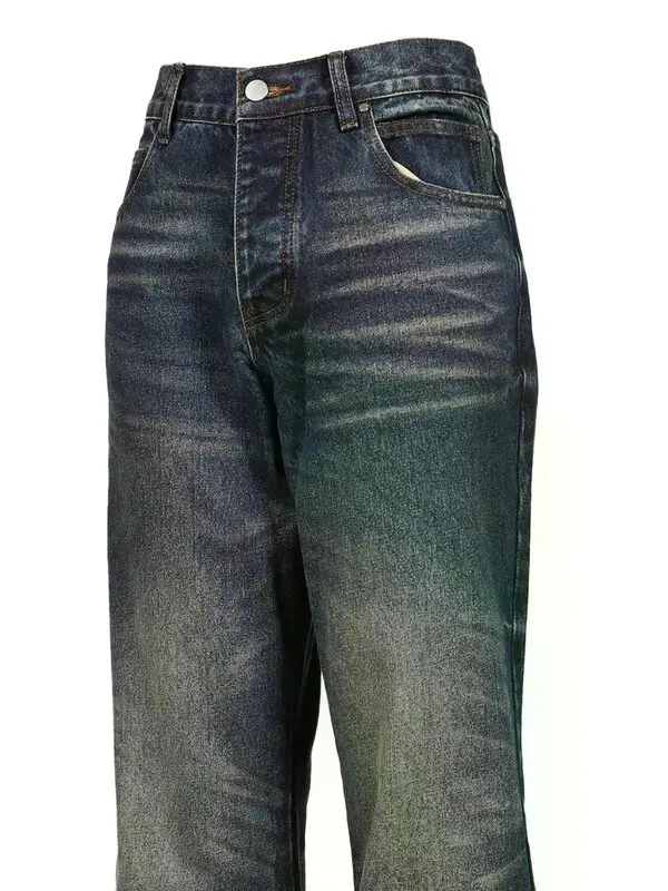 THE EDGE OF EARTH™ Bleached-effect Flared Jeans
