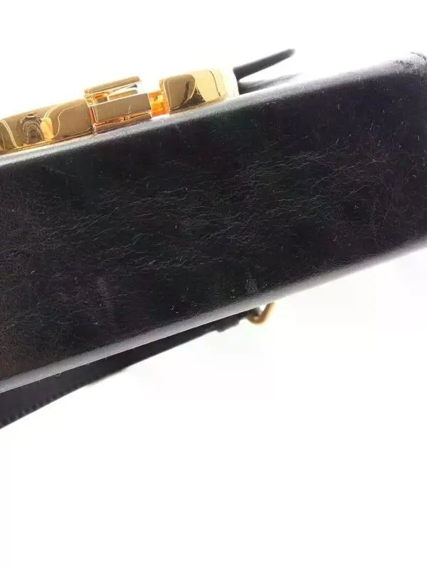 Dior 30 Montaigne Box Shoulder Bag - Black
