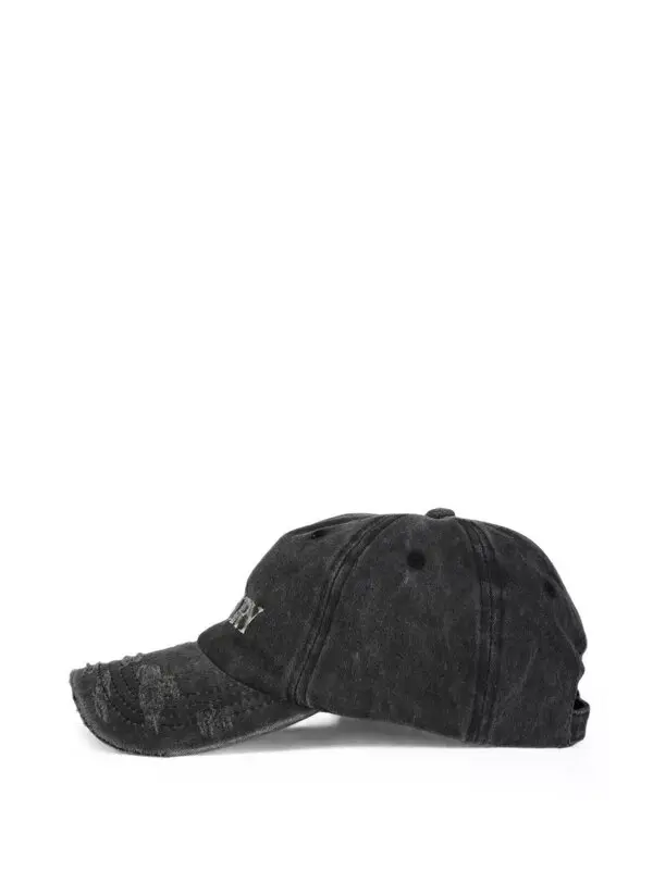 CAPTURE GALLERY Distressed Embroidered Baseball Cap