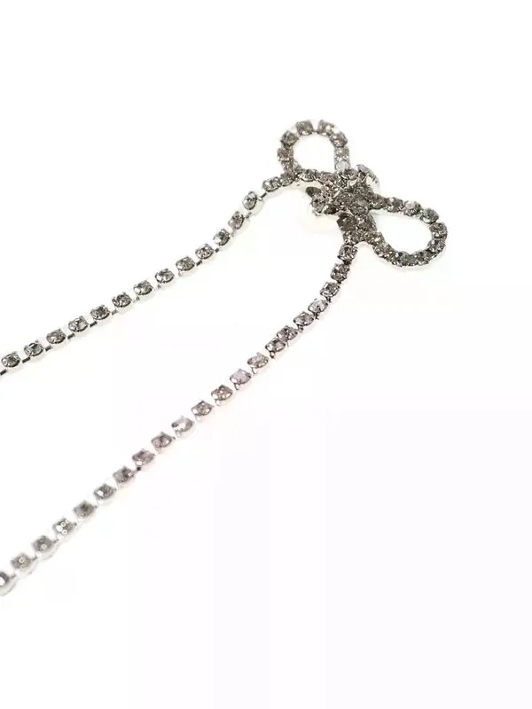 YELLOWSWALLOW Crystal-embellished Ribbon Glasses Chain