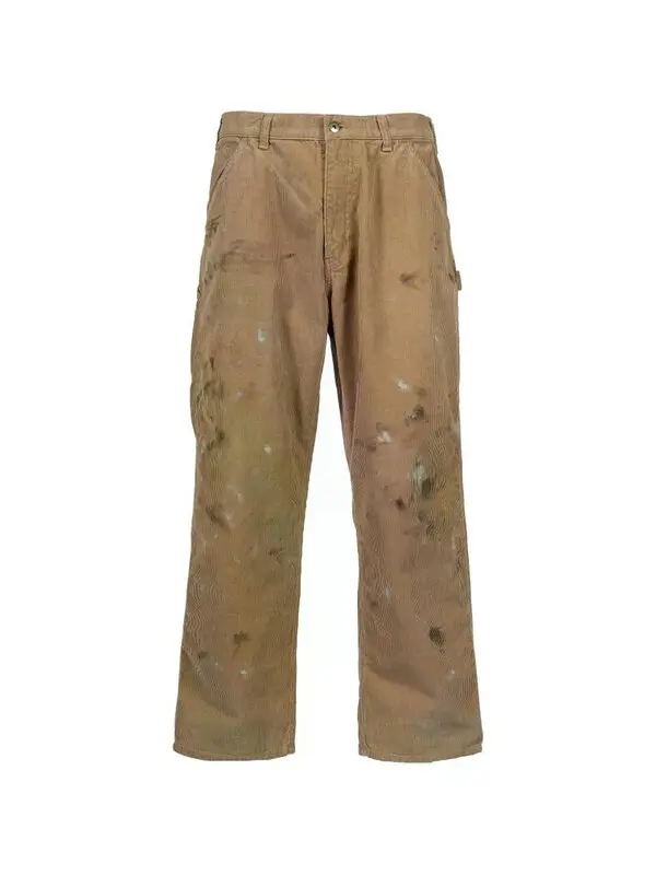 SWJP Paint-splatter Corduroy Trousers