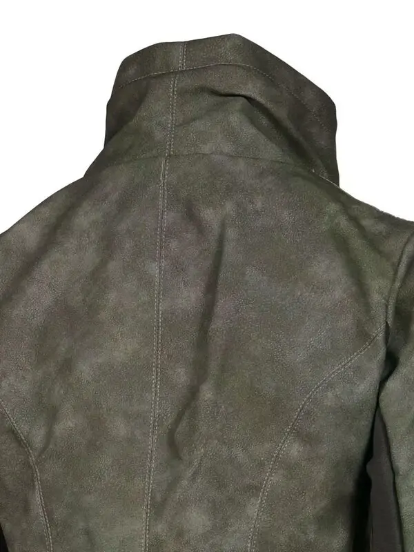 JADED LONDON Cera Clasp Funnel-neck Jacket