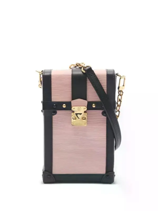 LOUIS VUITTON Epi Leather Trunk Shoulder Bag - Pink