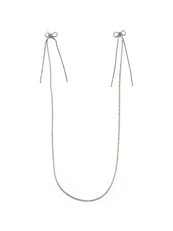 YELLOWSWALLOW Crystal-embellished Faux-pearl Glasses Chain