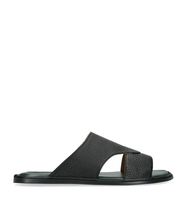BROTINI Leather Two-strap Sandals