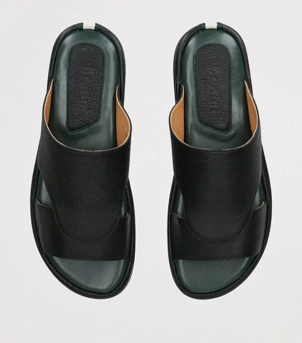 BROTINI Leather Two-strap Sandals