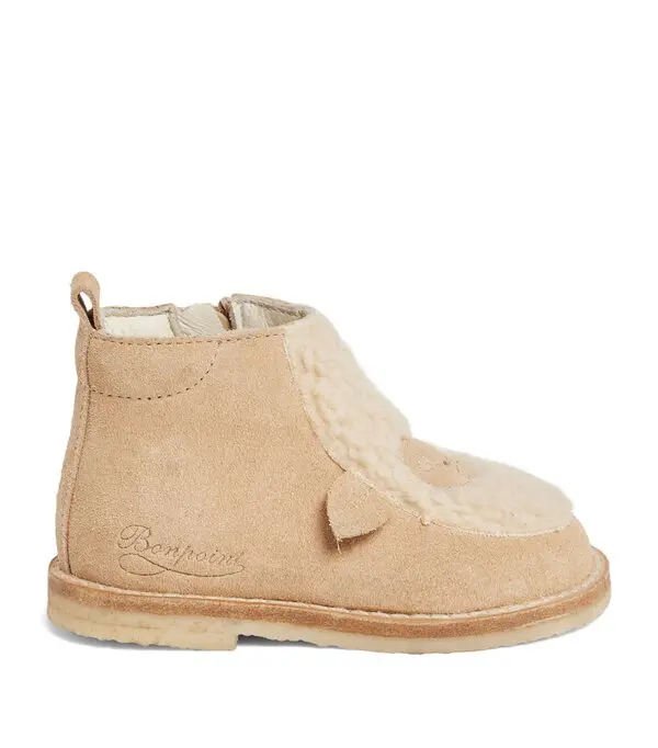 Bonpoint Suede Mike Derby Shoes