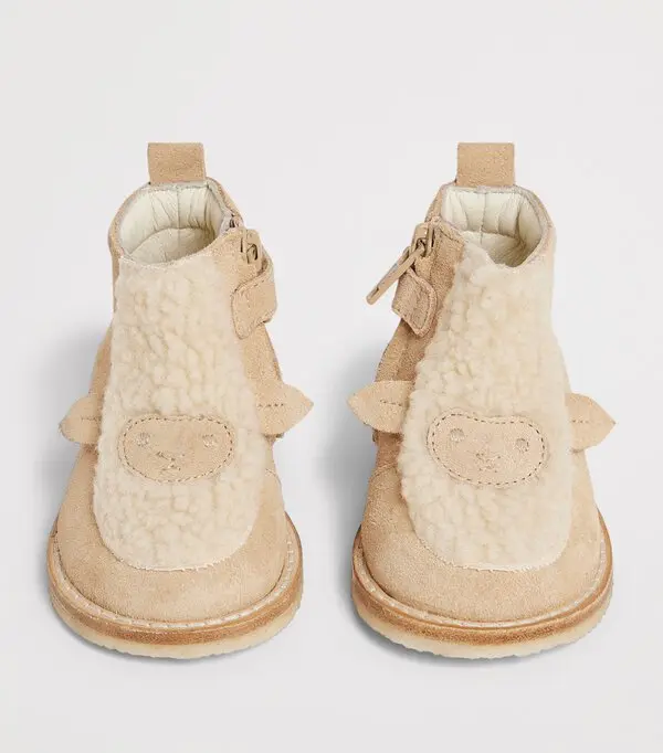 Bonpoint Suede Mike Derby Shoes