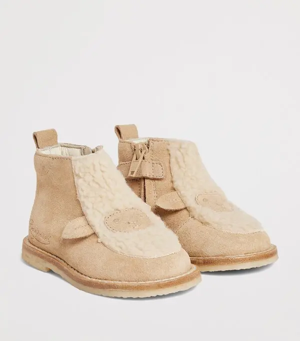 Bonpoint Suede Mike Derby Shoes