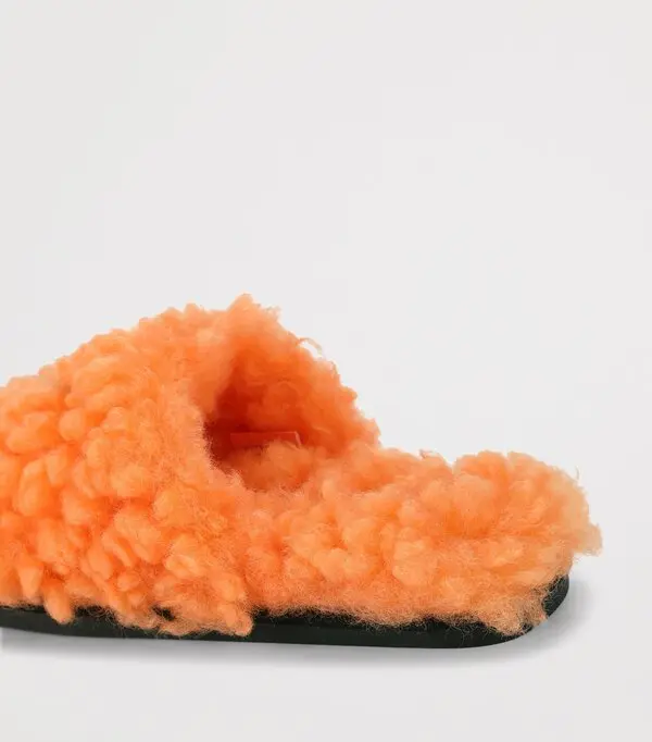 Kurt Geiger Kensington Faux Shearling Slippers